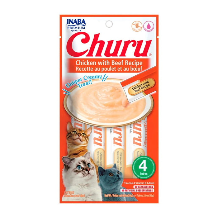 Churu para gato, sabor Pollo con Carne | Bodega de la Mascota