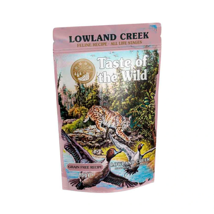 Pouch Taste of the Wild Lowland Creek Gato Codorniz y Pato | Bodega de ...